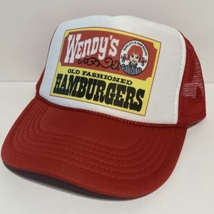 Accessories | Retro 8s Fast Food Fans Americana Vintage Wendys Trucker ...